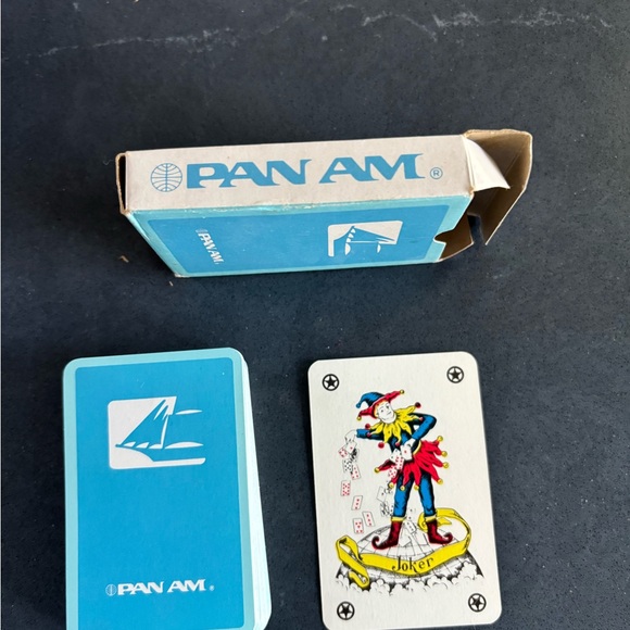 Accents | Pan Am Playing Cards With Iconic Design | Poshmark